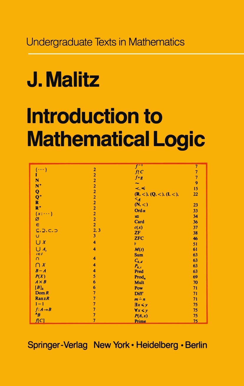 Introduction to Mathematical Logic: Set Theory Computable Functions ...