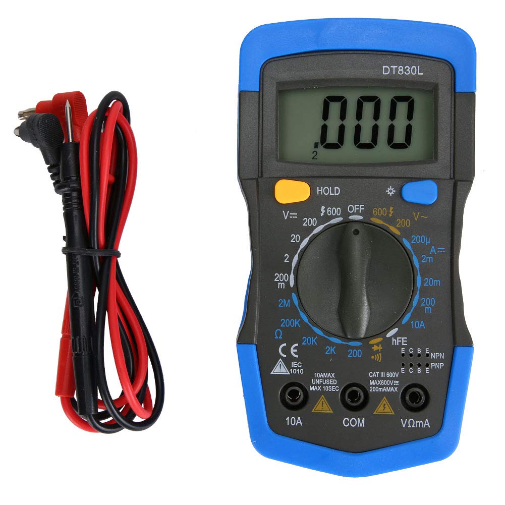 flexman DT830L AstroAI Multimeter Tester, 2000 Counts Portable Handheld ...