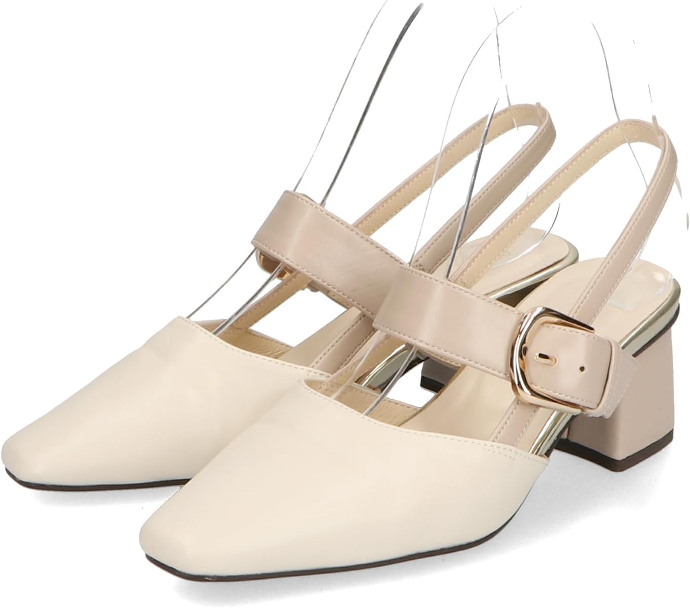 Amazon.co.jp: Oriental Traffic 41101 Women's Pumps, Transformable Heel ...