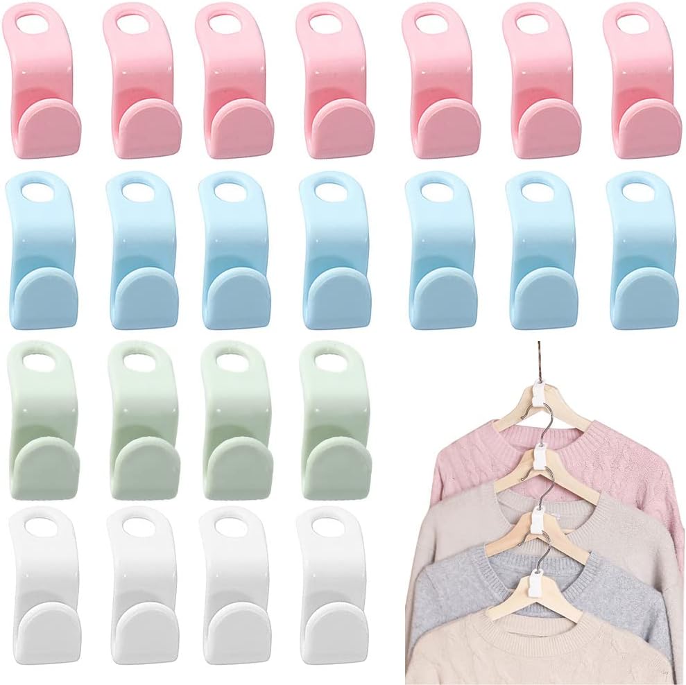 Amazon.com: LIZMSIE 20PCS Space Saving for Hangers, Space Savers Heart ...