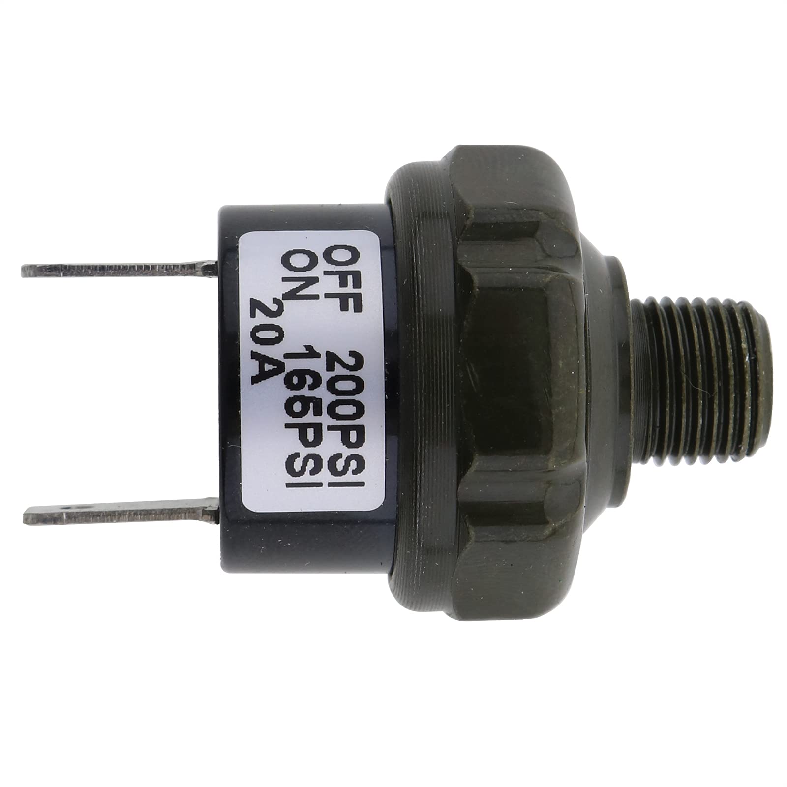 Buy DVPARTS 165-200 PSI Air Pressure Switch 1/8"-27 NPT Pressure Switch ...