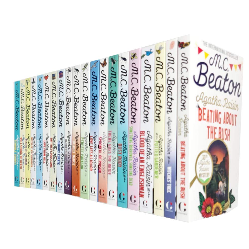 Buy MC Beaton 20 Books Collection Set Agatha Raisin Series (Beating ...