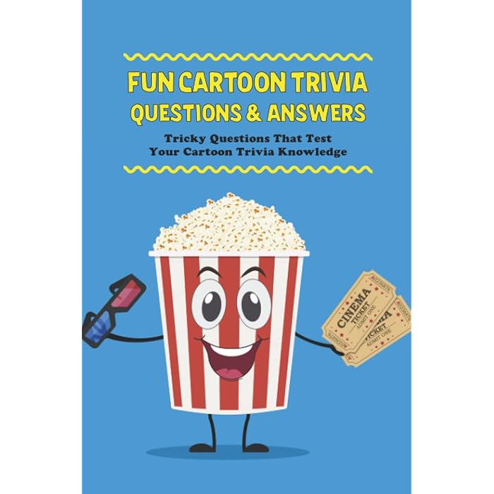 Buy Fun Cartoon Trivia Questions & Answers: Tricky Questions That Test ...