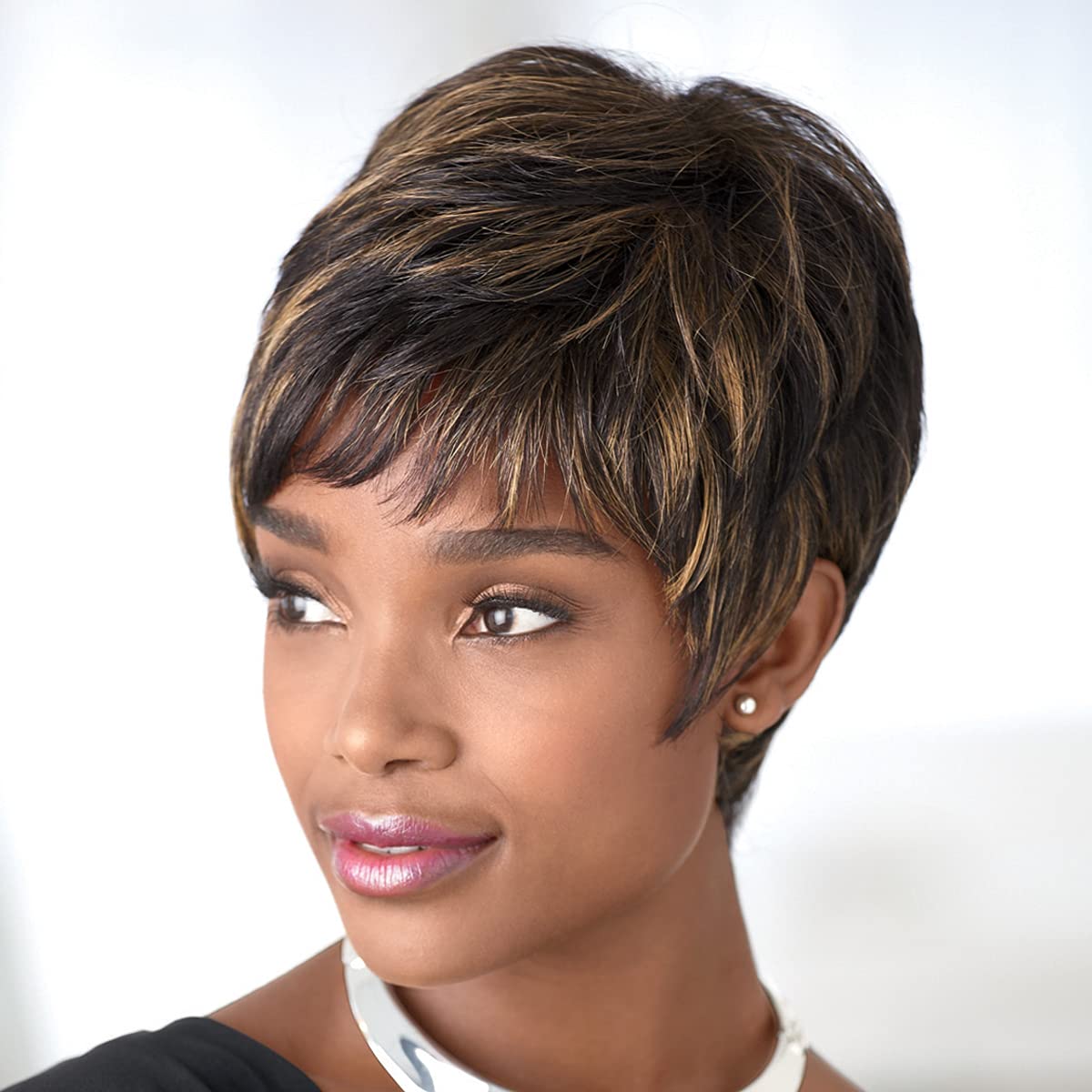 Amazon.com : Debut Human Hair Wig by Especially Yours – Trendy Short ...