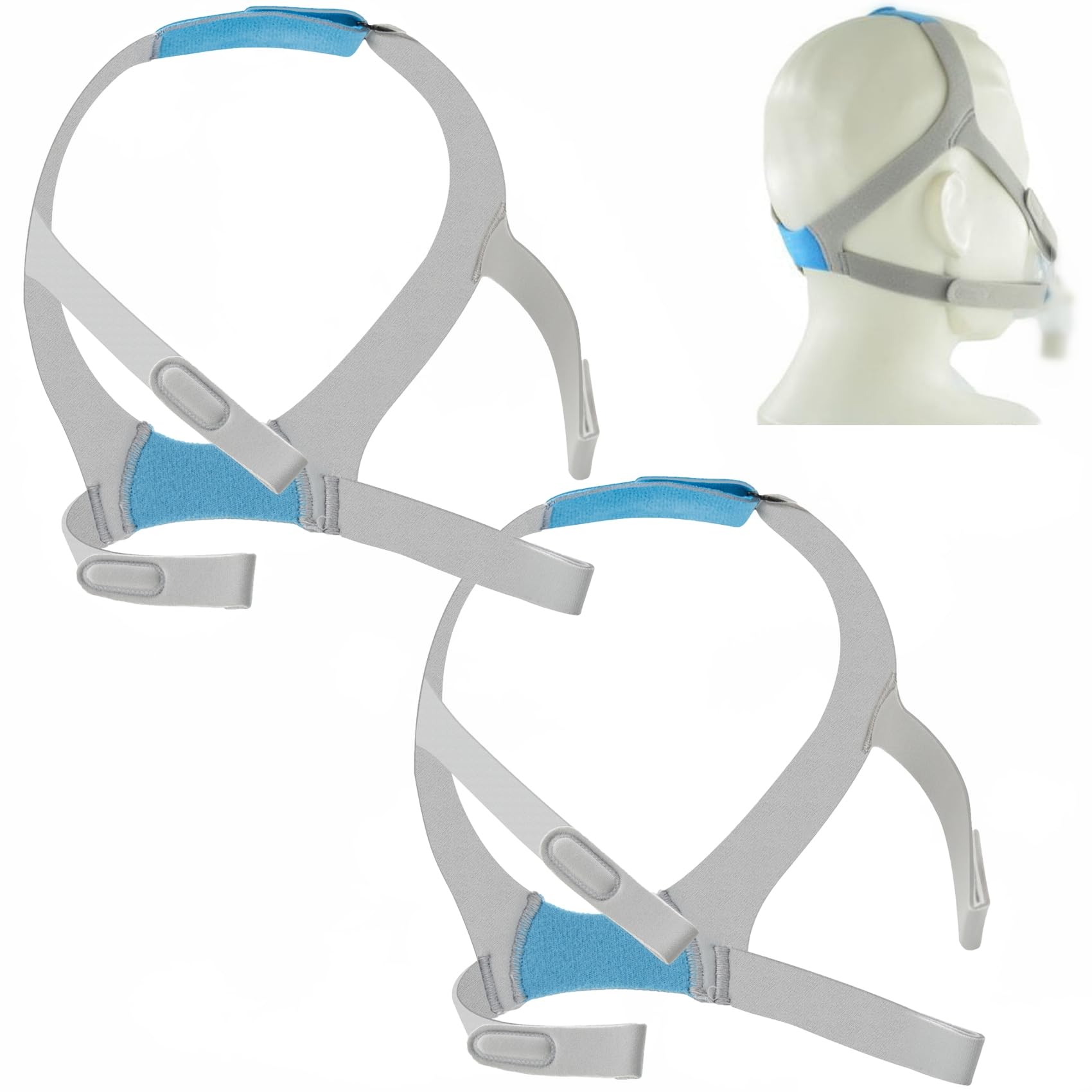 Amazon.com: 2 Packs Replacement Headgear Straps Compatible with Airfit ...