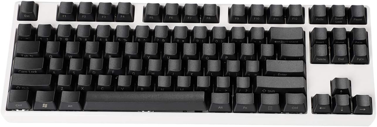 Amazon.com: YMDK Side-Printed Thick PBT OEM Profile 87 ANSI Keycaps for ...