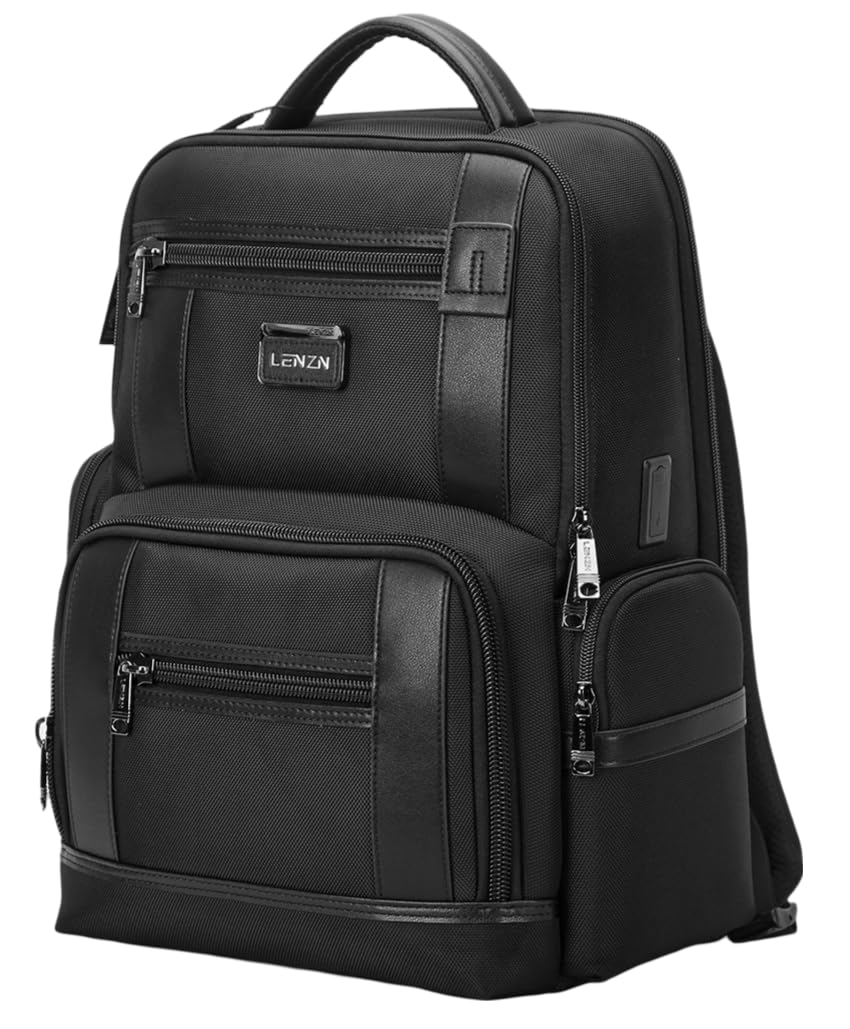 Amazon.com: LENZN Laptop Business Backpack for Men & Women, Work ...