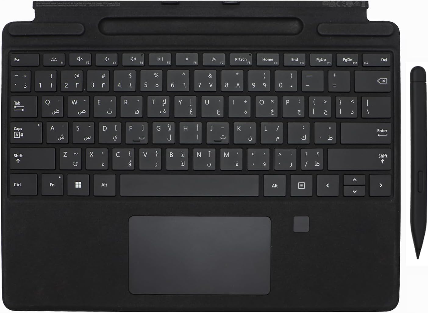 Amazon.com: English and Arabic Pro 11 Bilingual Signature Keyboard with ...