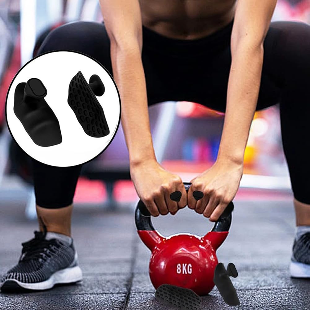 Deadlift Grip Supports YAGHVEO Gym Handles - Ergonomic Weight Lifting ...