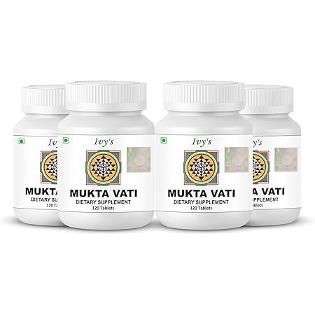 Amazon.com: Mukta Vati 120 Herbal Tablet, 3 Packs of 120 Tab Each Ivy's ...