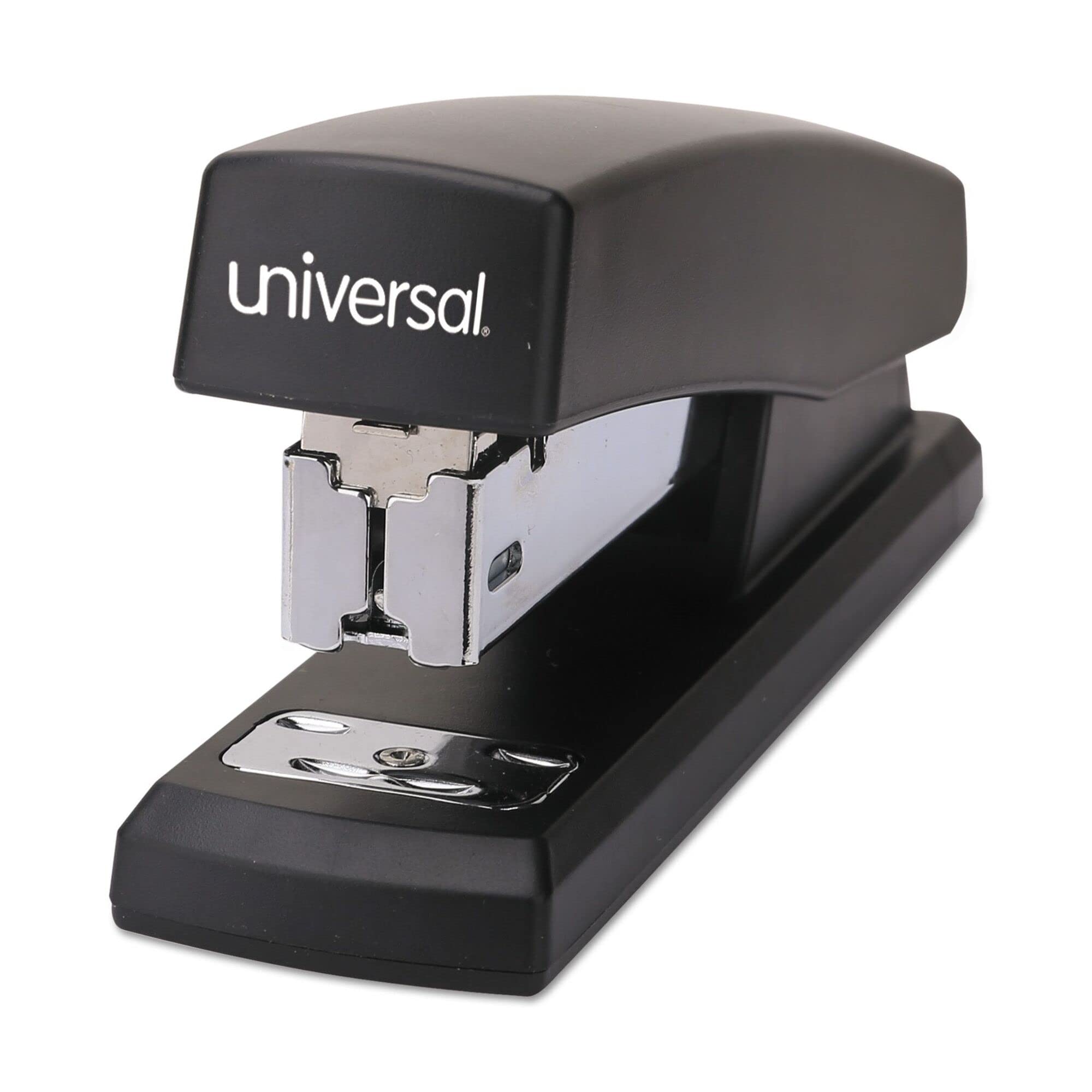 Amazon.com : Universal UNV43119 20-Sheet Capacity Half-Strip Stapler ...