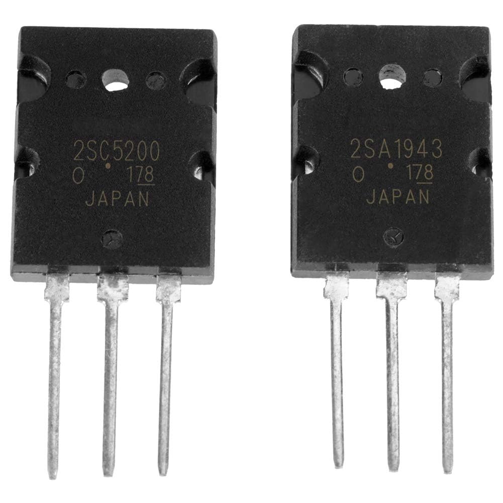 10 Pcs Black High Power Matched, 2sc5200 transistor 1943 toshiba Audio ...