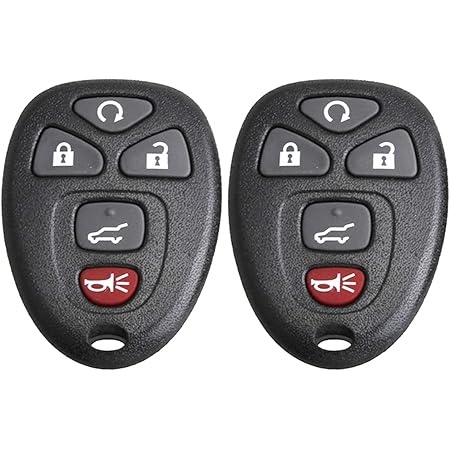 Amazon.com: Key Fob Keyless Entry Remote with Ignition Key fits Chevy ...