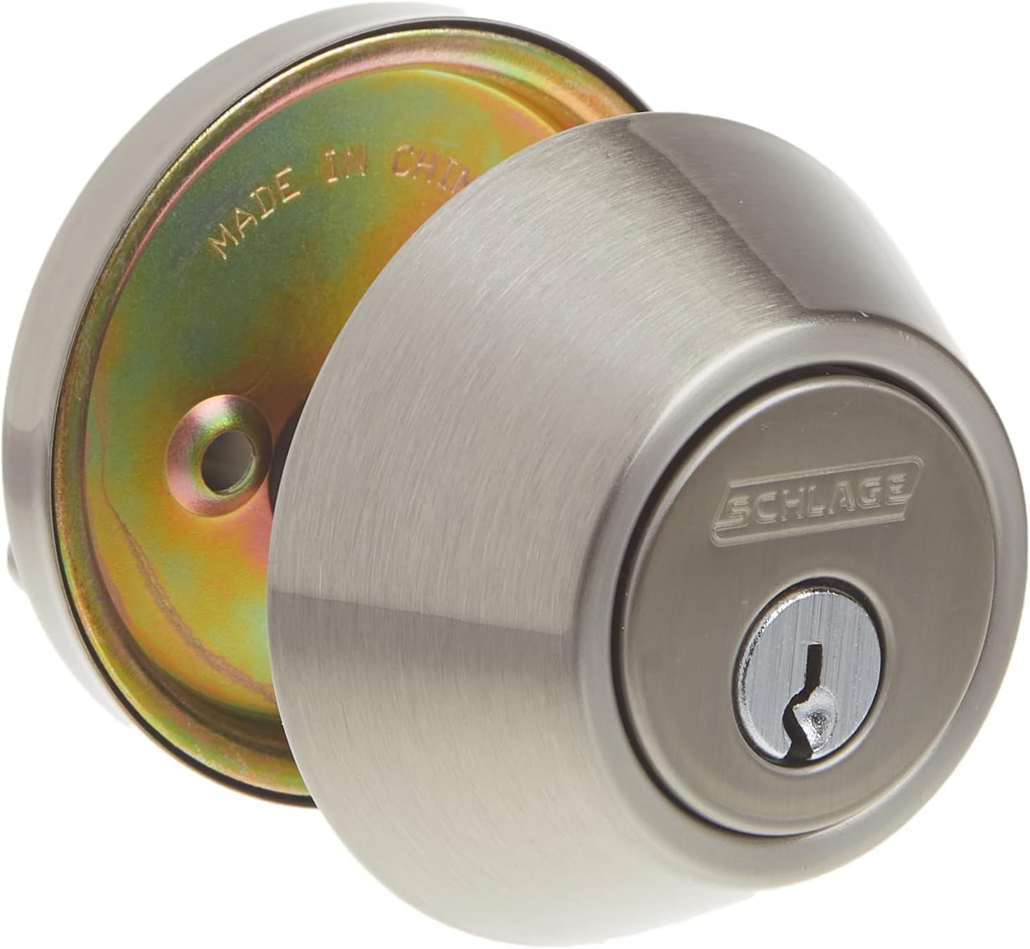 Dexter By Schlage JC60 V STR 619 Single Cylinder Keyed Entry Lock ...
