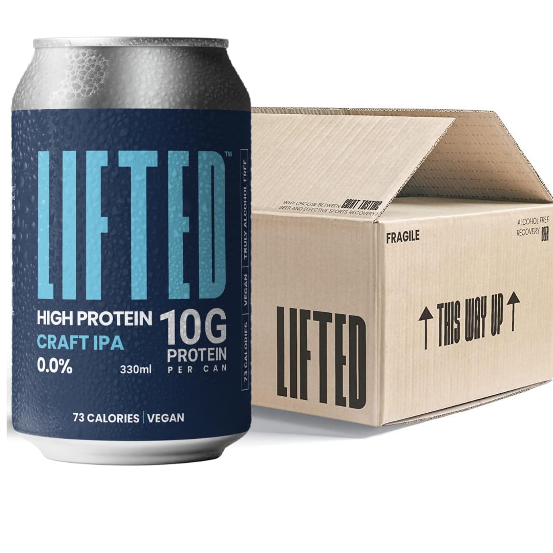 Buy Lifted Alcohol Free - High Protein IPA Drink - Non Alcoholic IPA ...
