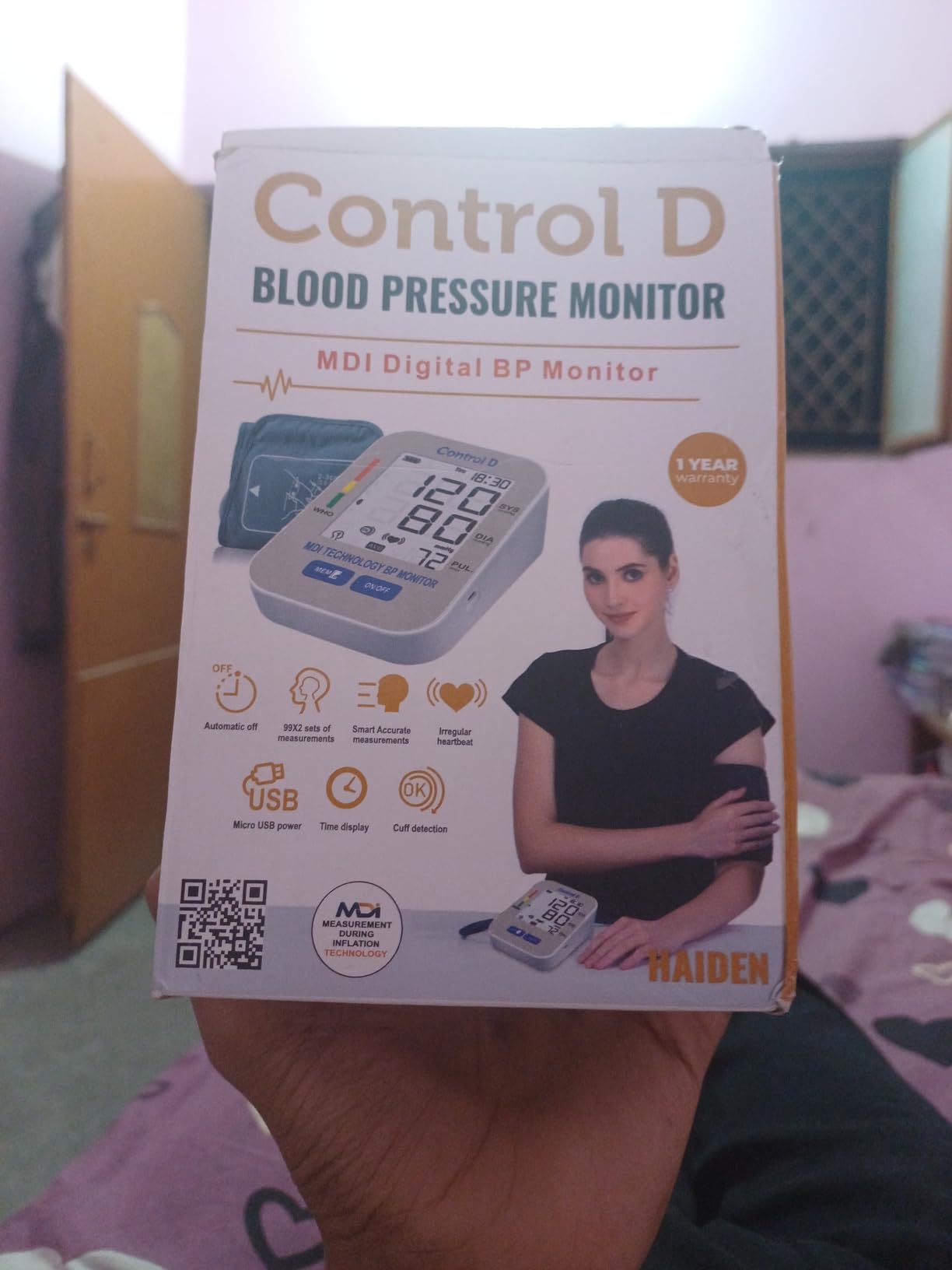 Control D MDI Measure During Inflation USB Port to Power Pulse and BP ...