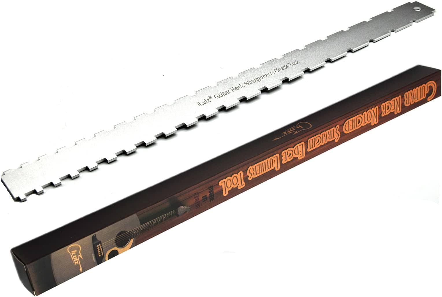 iLuiz Guitar Neck Notched Straight Edge Luthiers Tool for Gibson Fender ...