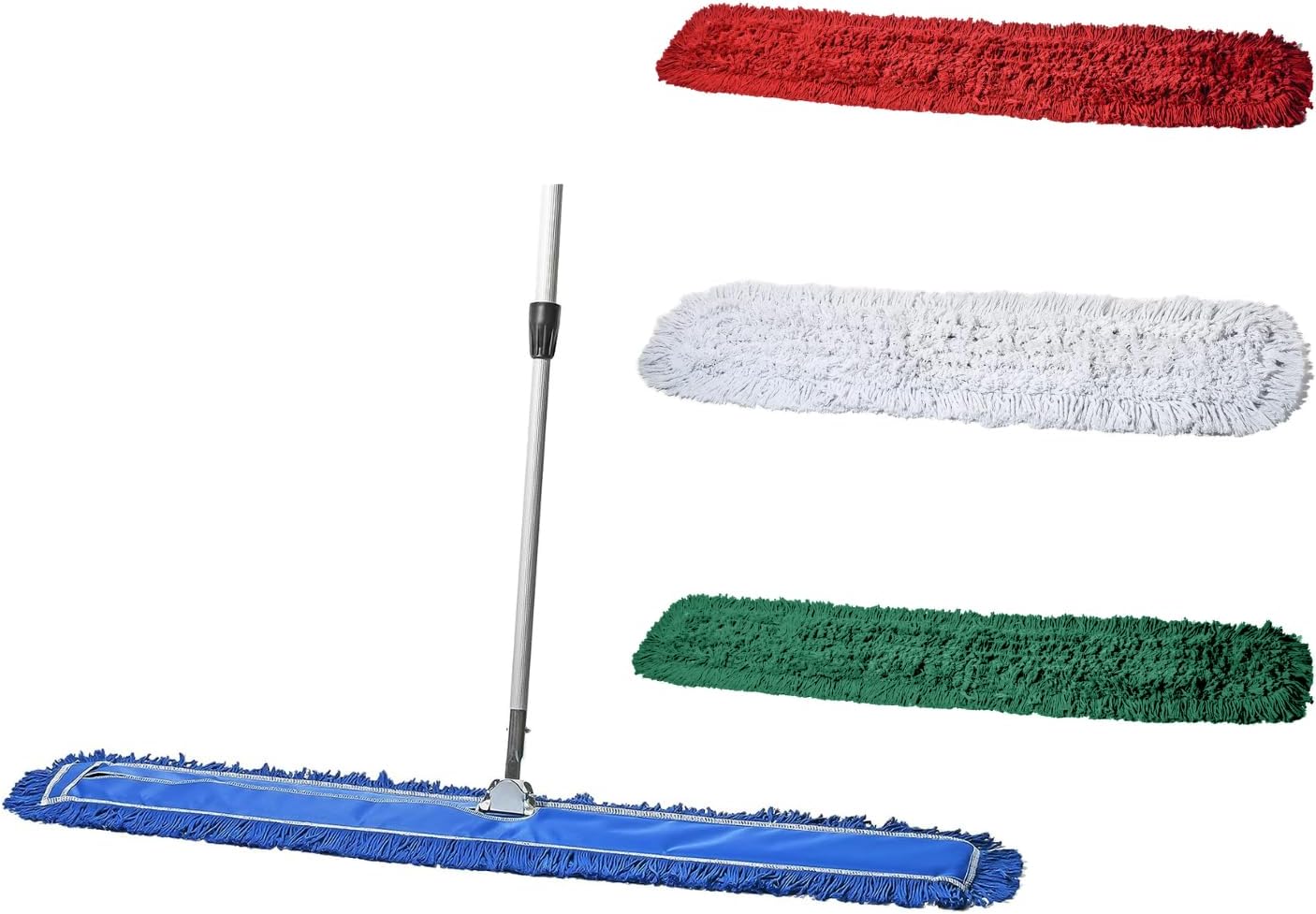 Amazon.com: Tidy Tools 48 Inch Blue Dust Mop with Extendable Handle and ...