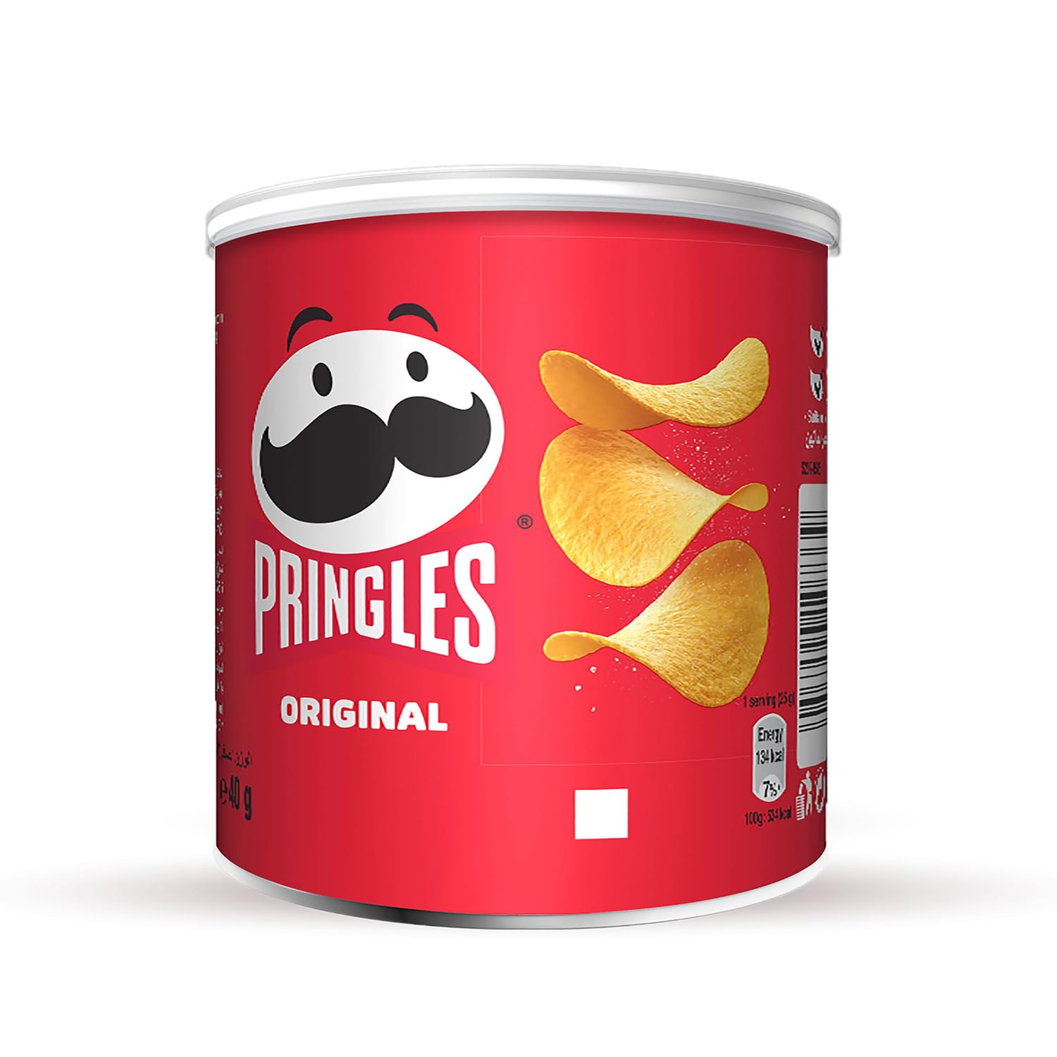 Pringles Original Potato Chips, 40g (Pack of 12) : Amazon.co.uk: Grocery