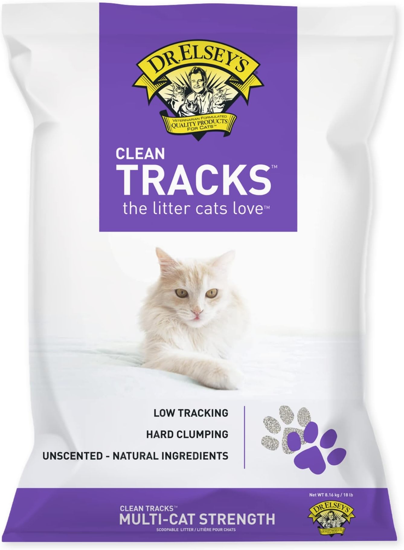 Amazon.com : Dr. Elsey's Premium Clumping Cat Litter | Clean Tracks ...