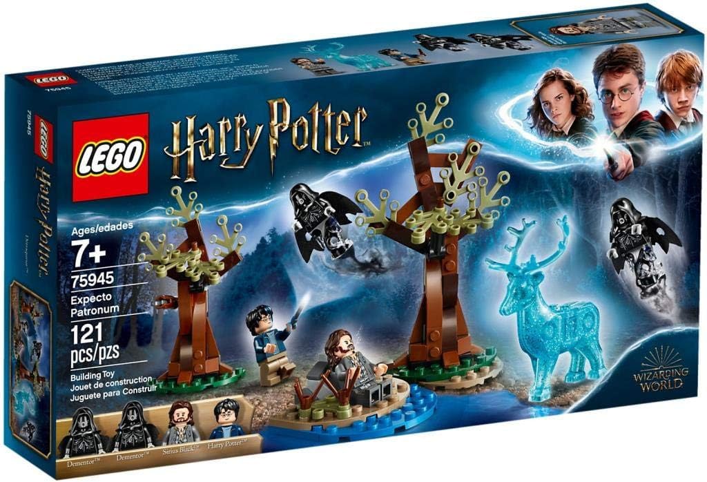 LEGO 75945 Harry Potter Expecto Patronum Set with 4 Minifigures and ...
