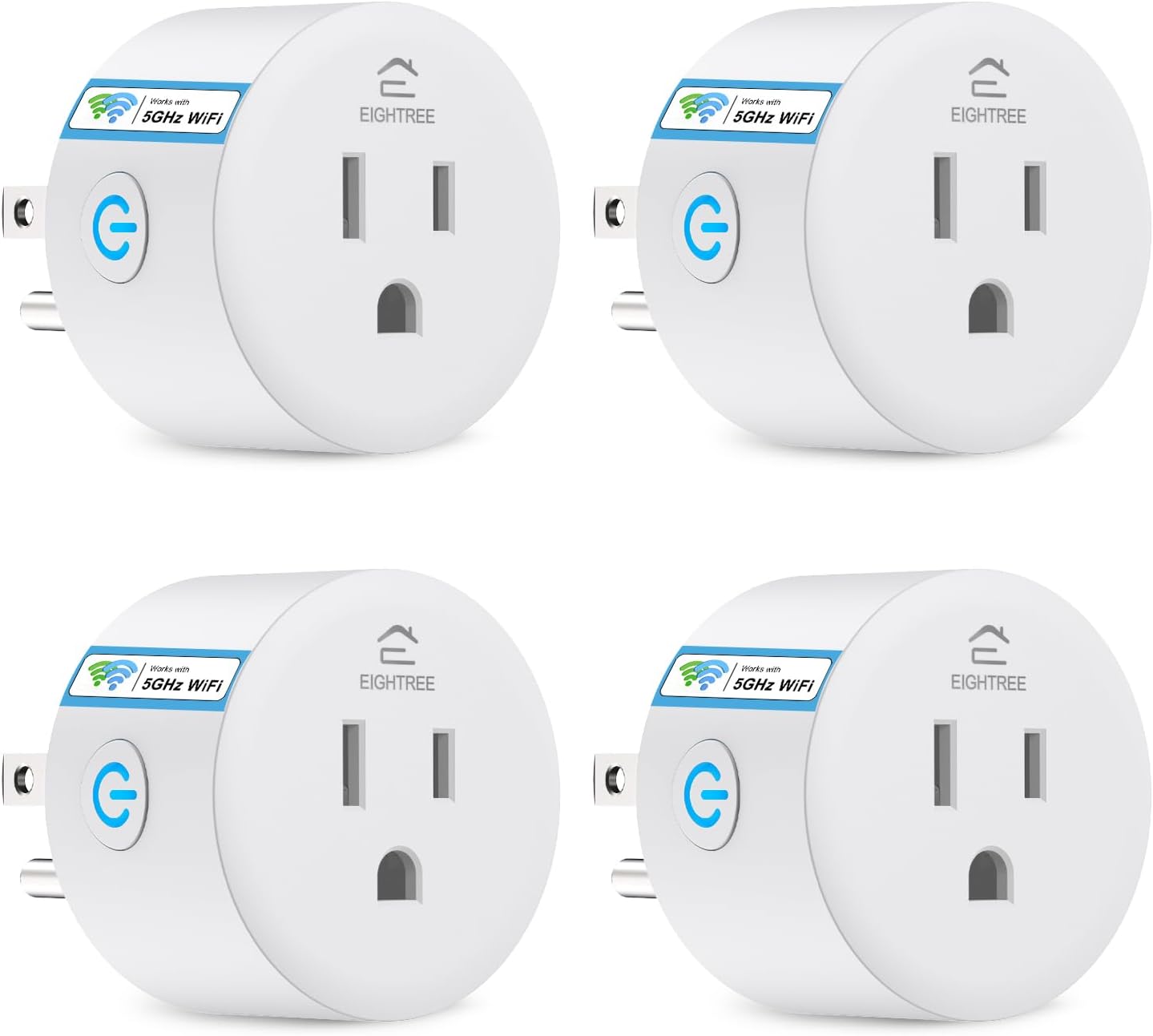 Govee Smart Plug, WiFi Bluetooth Outlets 2 Pack Work with Alexa and ...