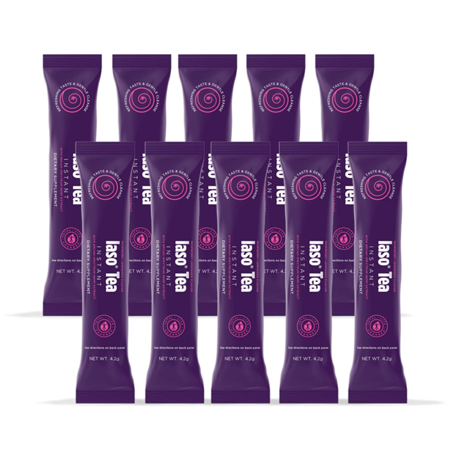 Buy Total Life Changes Raspberry Lemonade Flavor Instant IASO Tea 10 ...