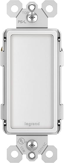Legrand radiant NTLFULLWCC6 Full Adjustable LED Night Light Outlet, For ...