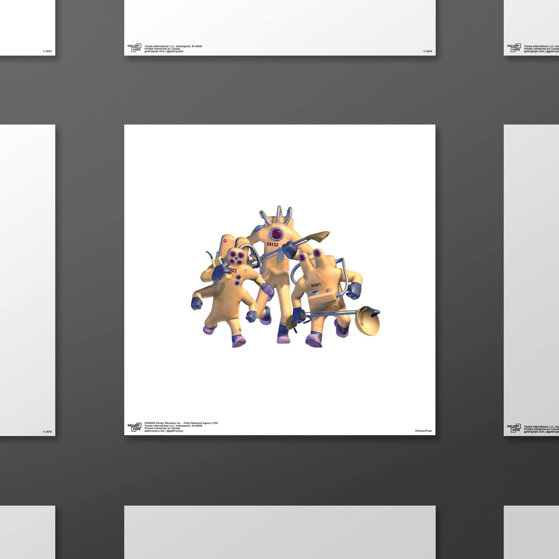 Cda Monsters Inc Mask Cga Agent Monster Inc Pixar 3D Printmodel In