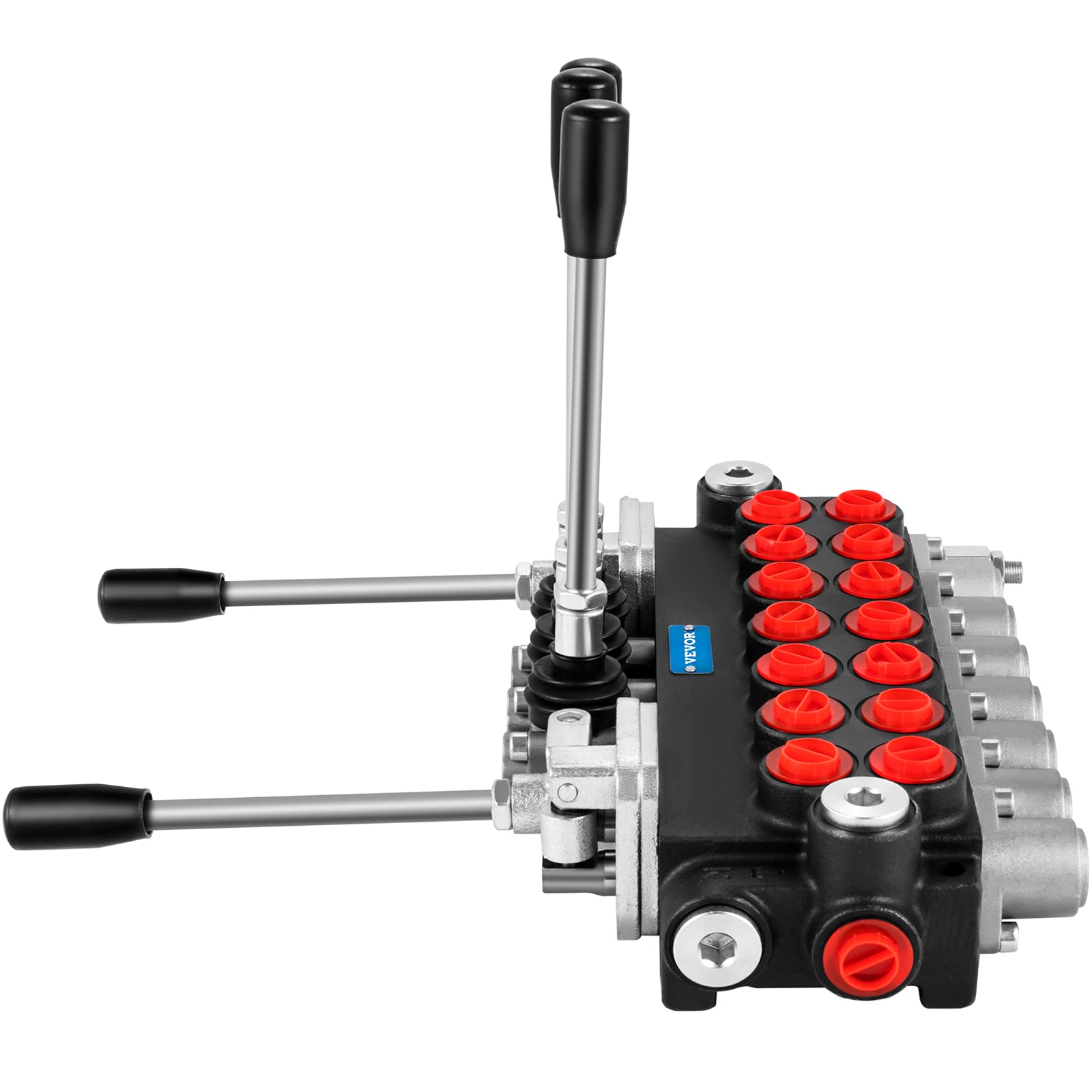Buy VEVOR Hydraulic Directional Control Valve, 7 Spool Hydraulic Spool ...