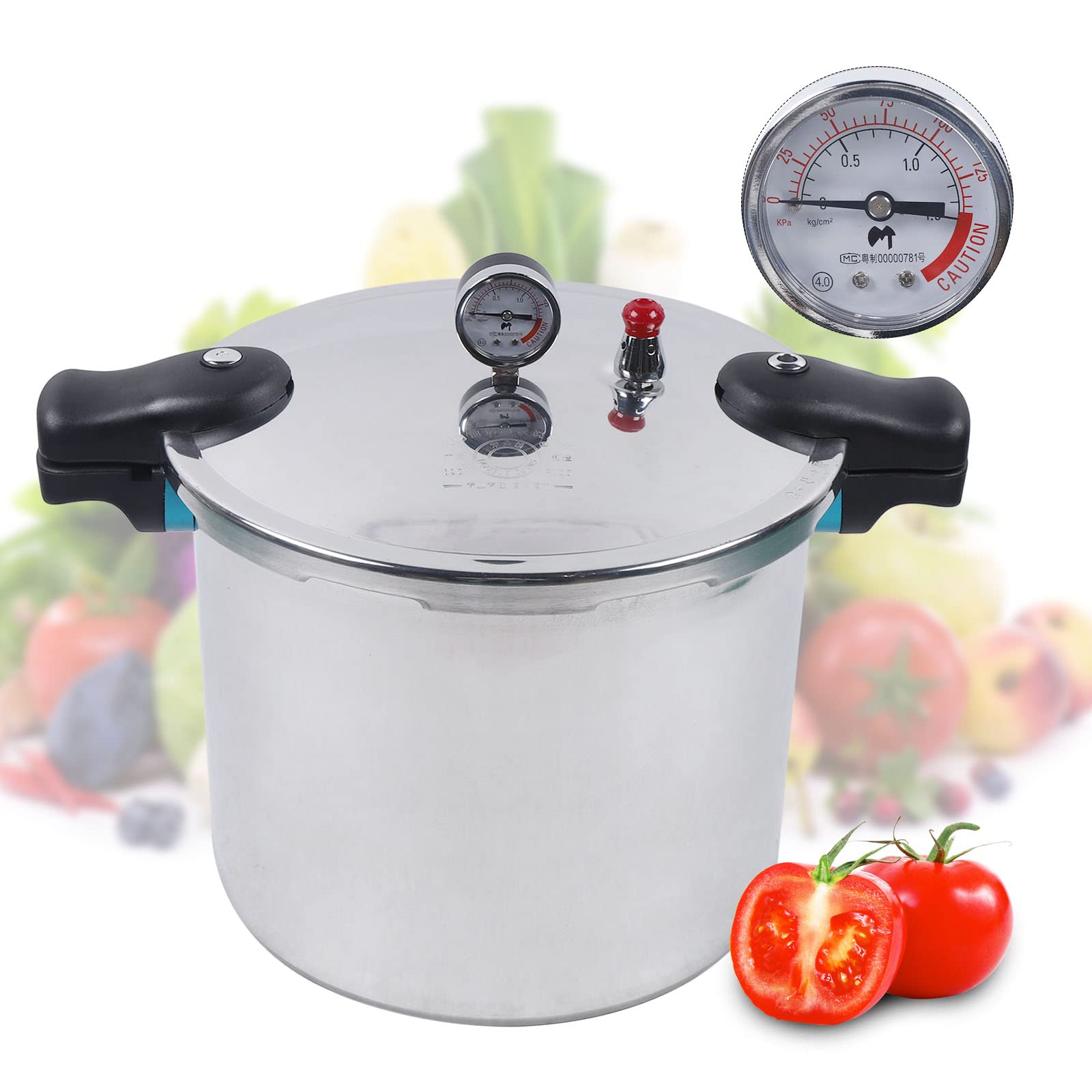 Amazon.com: PIAOCAIYIN Pressure Cooker, 22L Kitchen Pressure Canner ...