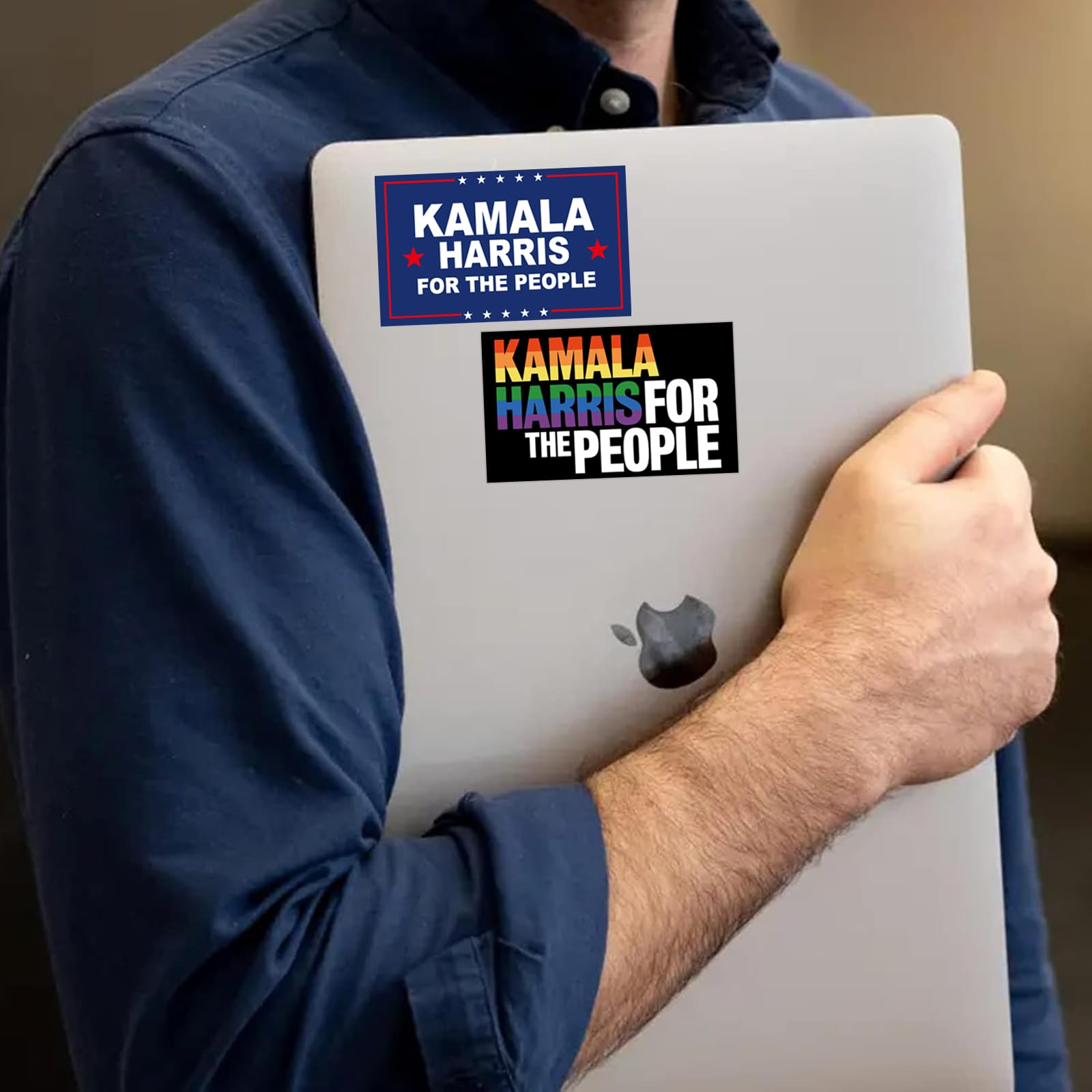 Snapklik.com : 2025 Kamala Harris Stickers 12Pcs - 4 Style 6x3.6in Lets ...