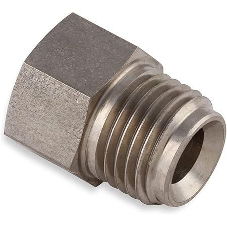 Amazon.com: Earl's Hardline Adapter, 1/2"-20 Inverted Flare Male to 3/8 ...