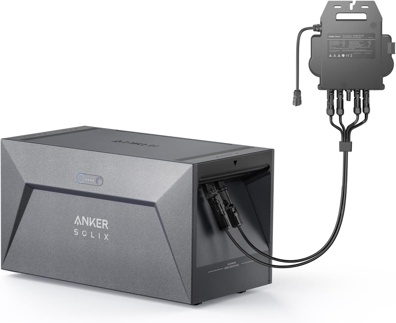Amazon.com: Anker SOLIX Solarbank E1600 Solar Kit 800 W with Battery, 1 ...