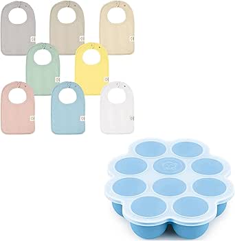 Amazon.com: KeaBabies 8-Pack Organic Baby Bibs for Girl, Boy and ...