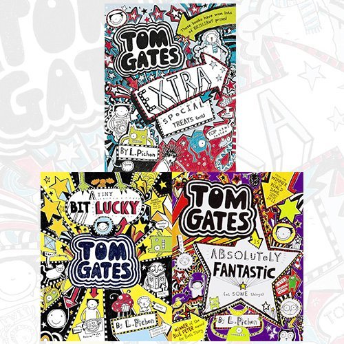 Liz Pichon Tom Gates Collection 3 Books Bundle (Tom Gates Extra Special ...