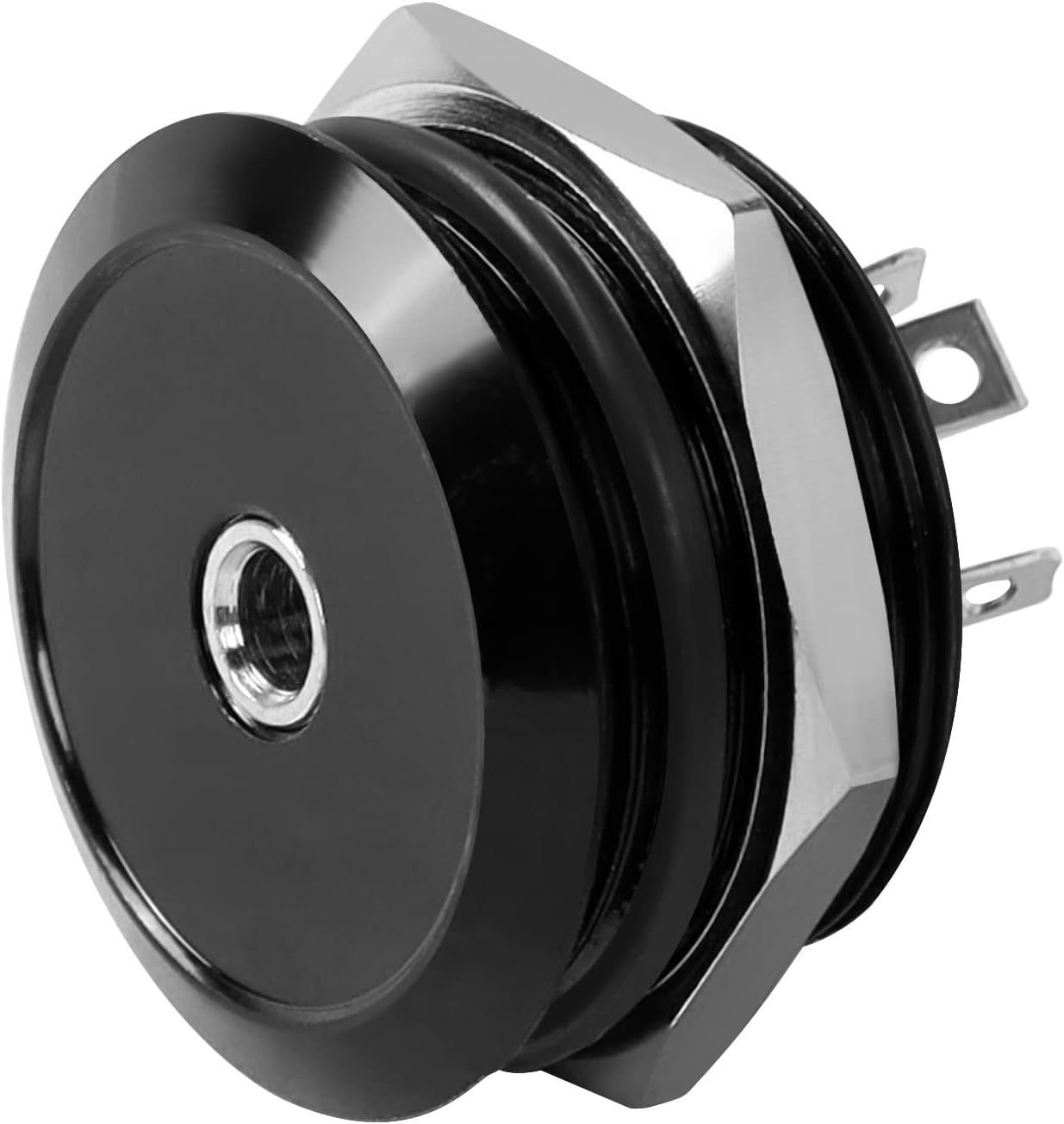 Amazon.com: QIANRENON TRS 1/8 Embedded Threaded Fixed Headphone Adapter ...