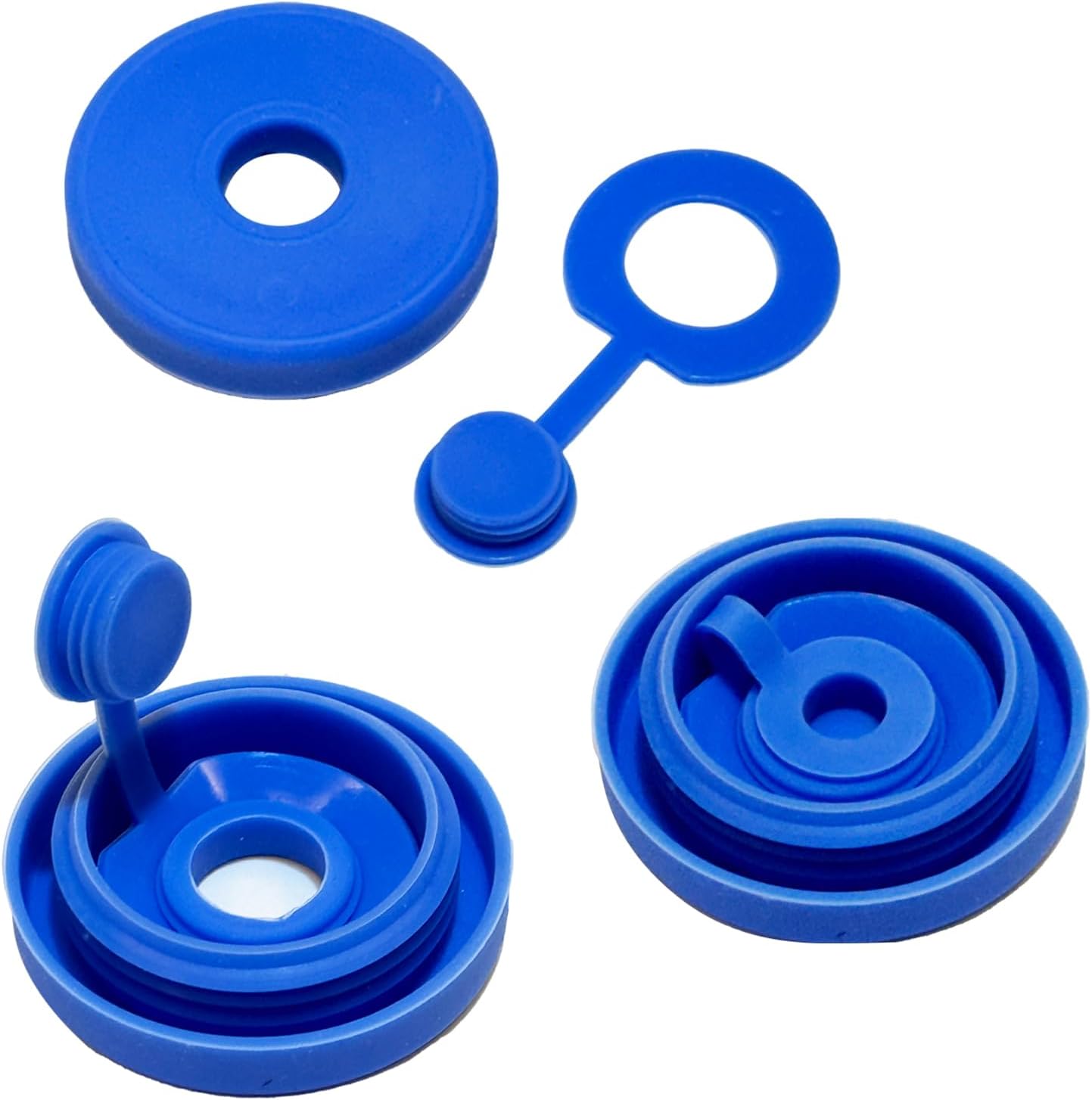 Amazon.com: CozyBlue Reusable Silicone 5 Gallon Water Jug Cap - 3 Packs ...