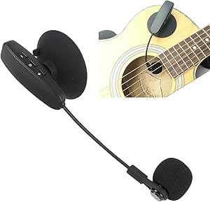 Amazon.com: Gugxiom Wireless Violin Microphone System, Suction Cup Mic ...
