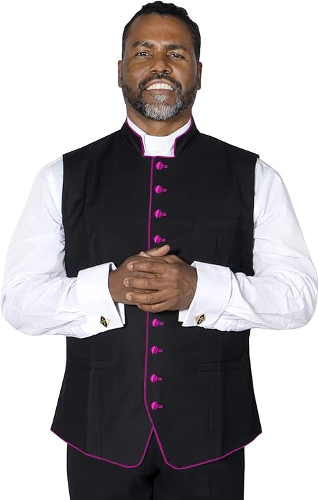 MENZ Clergy Vest for Preacher Pastor at Amazon Men’s Clothing store