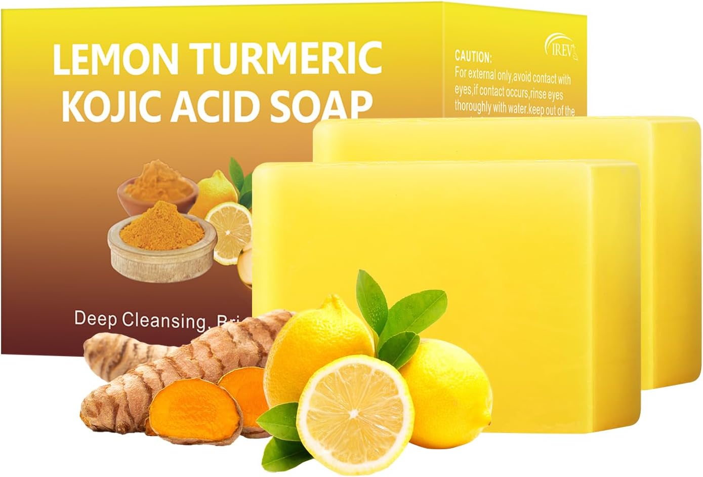Amazon.com: Turmeric Kojic Acid Honey Soap, Kojic Acid Soap Brightening ...