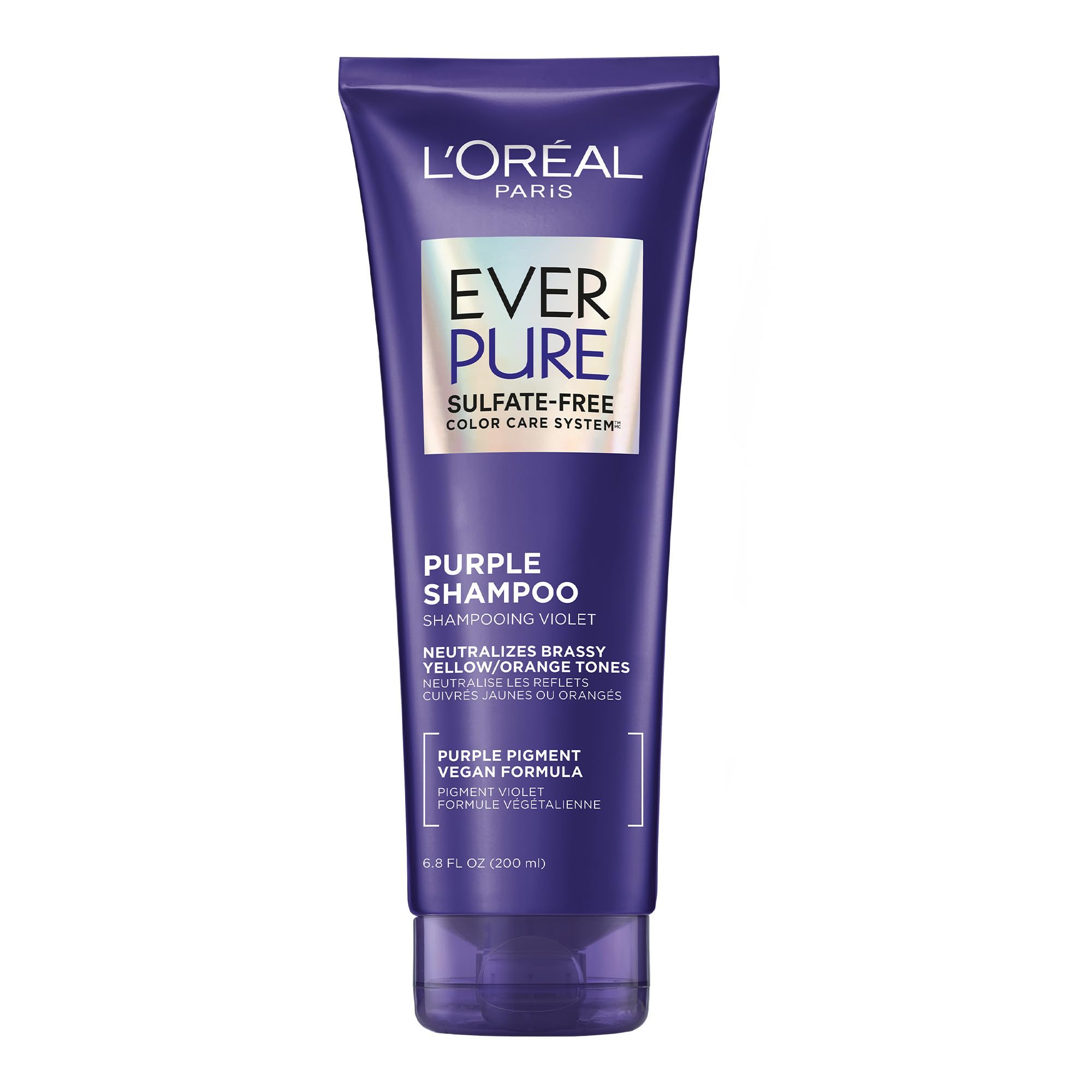 EverPure Sulfate-Free Purple Shampoo for Toning Blonde, Bleached, Brown ...