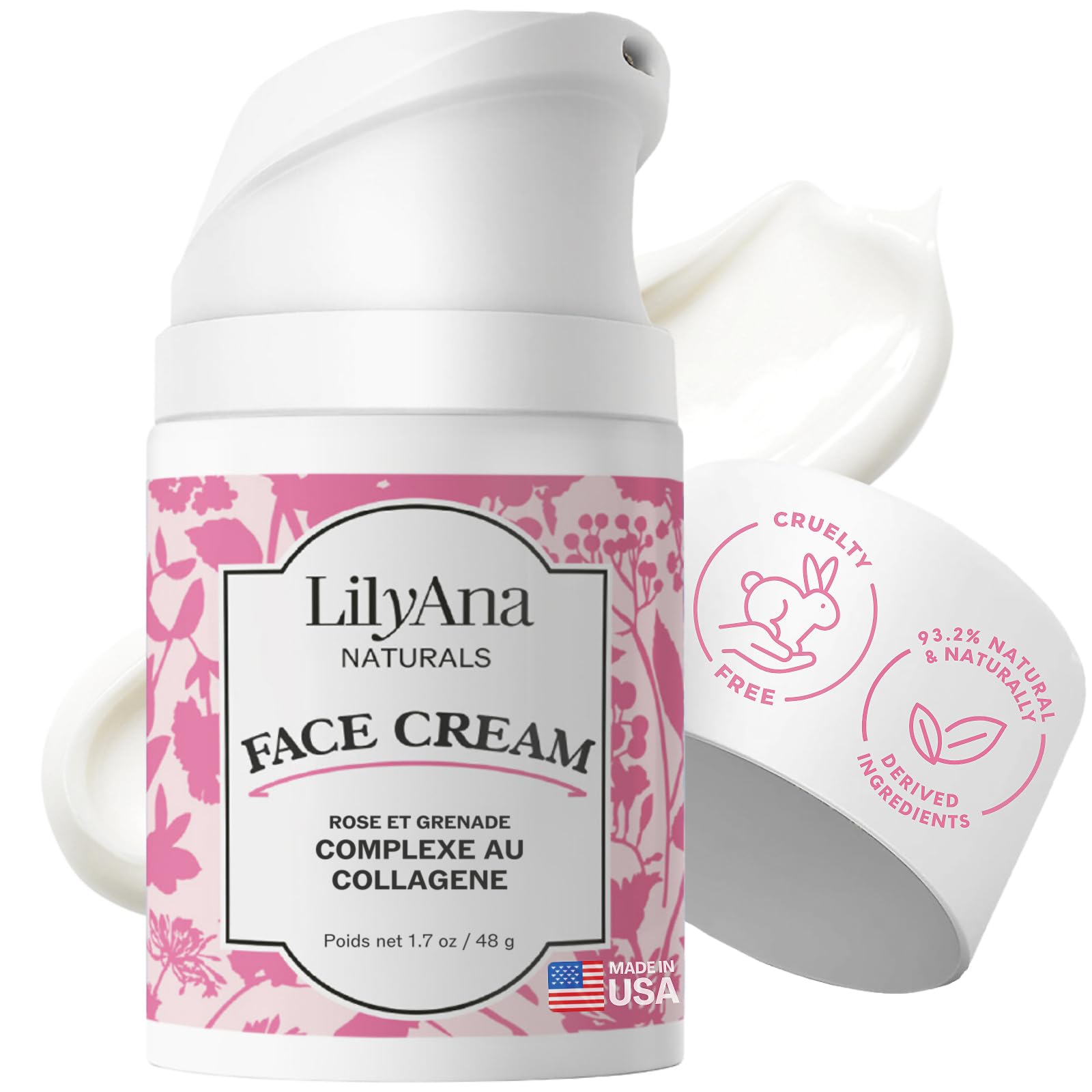 Face Cream Moisturizer for Women - Anti-Aging Wrinkle Cream for Face ...