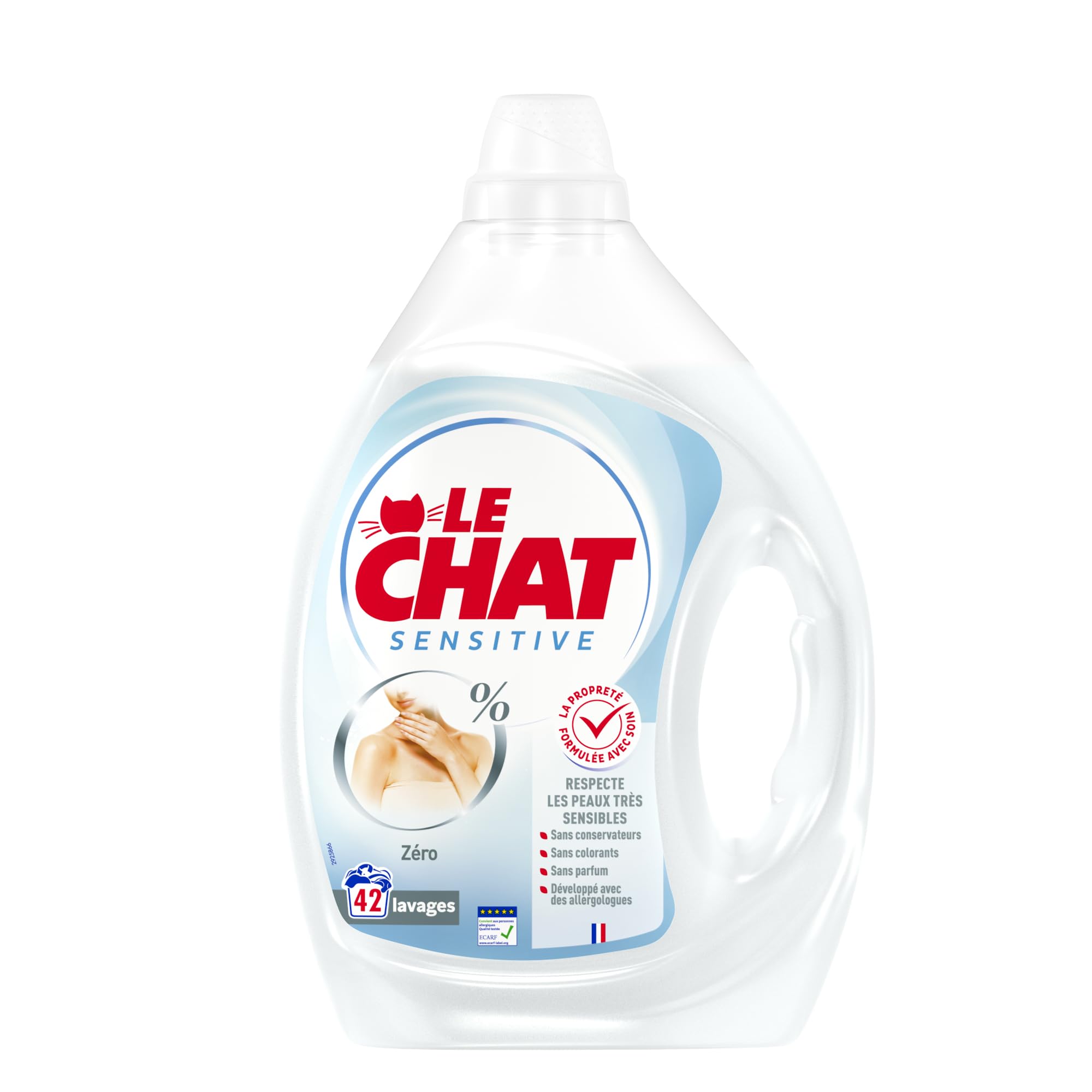 LE CHAT - Sensitive - 0% - La Propreté Formulée avec Soin - Respecte ...
