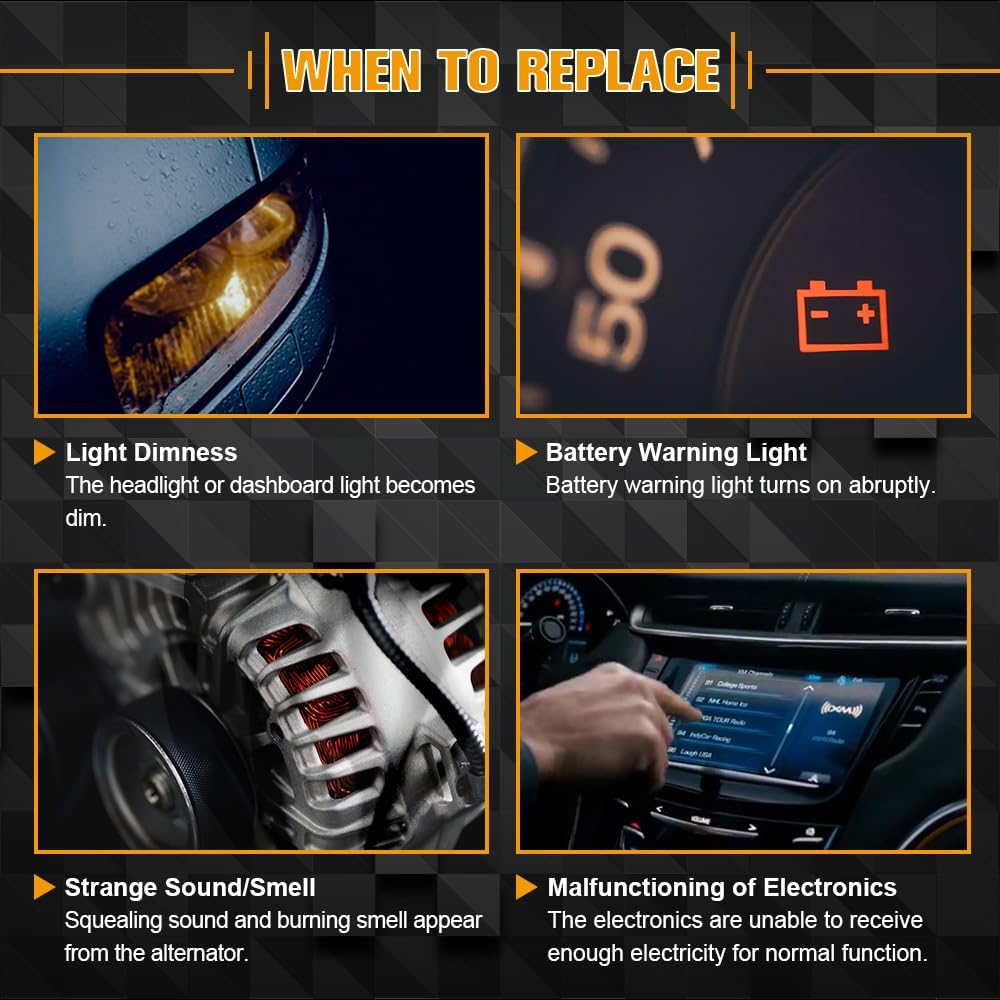 loosoo 84143540 NEW Alternator 170A 12V Compatible with Chevrolet ...