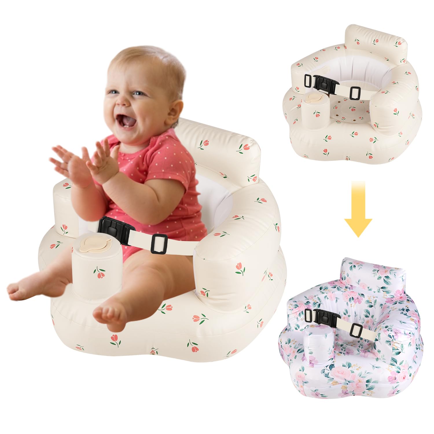 Amazon.com : Inflatable Baby Seat for Infants 3-24 Months and Up ...