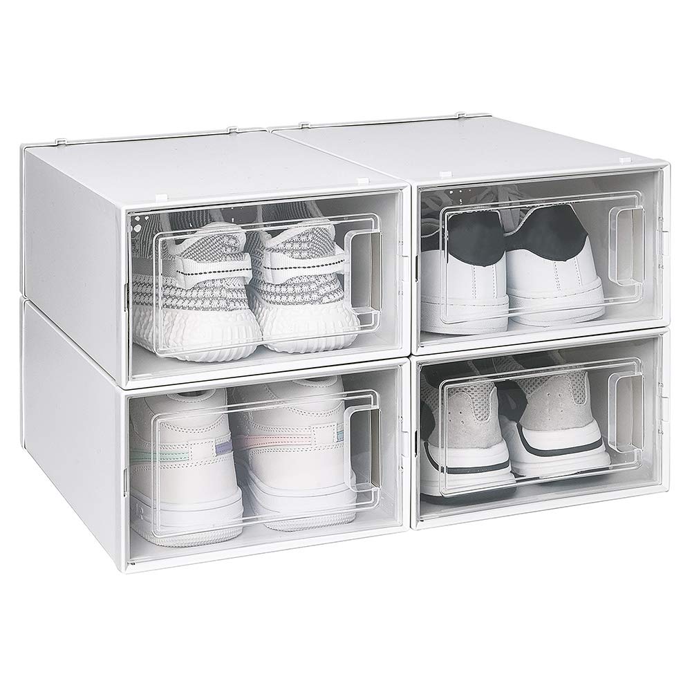 Amazon.com: OnDisplay Clik Stackable Interlocking Shoe Box System ...