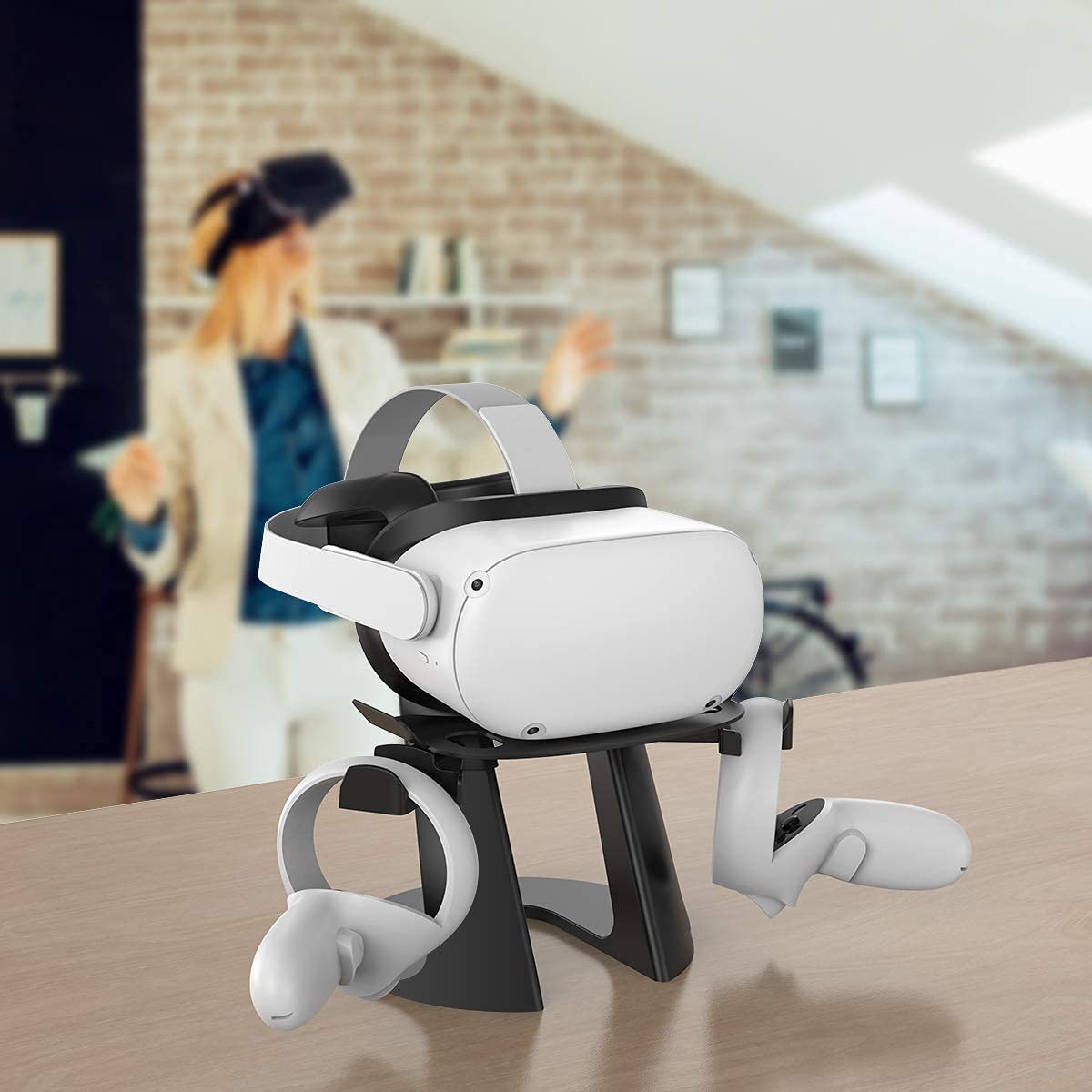 Buy KIWI design VR Stand, Headset Display Holder and Controller Holder ...