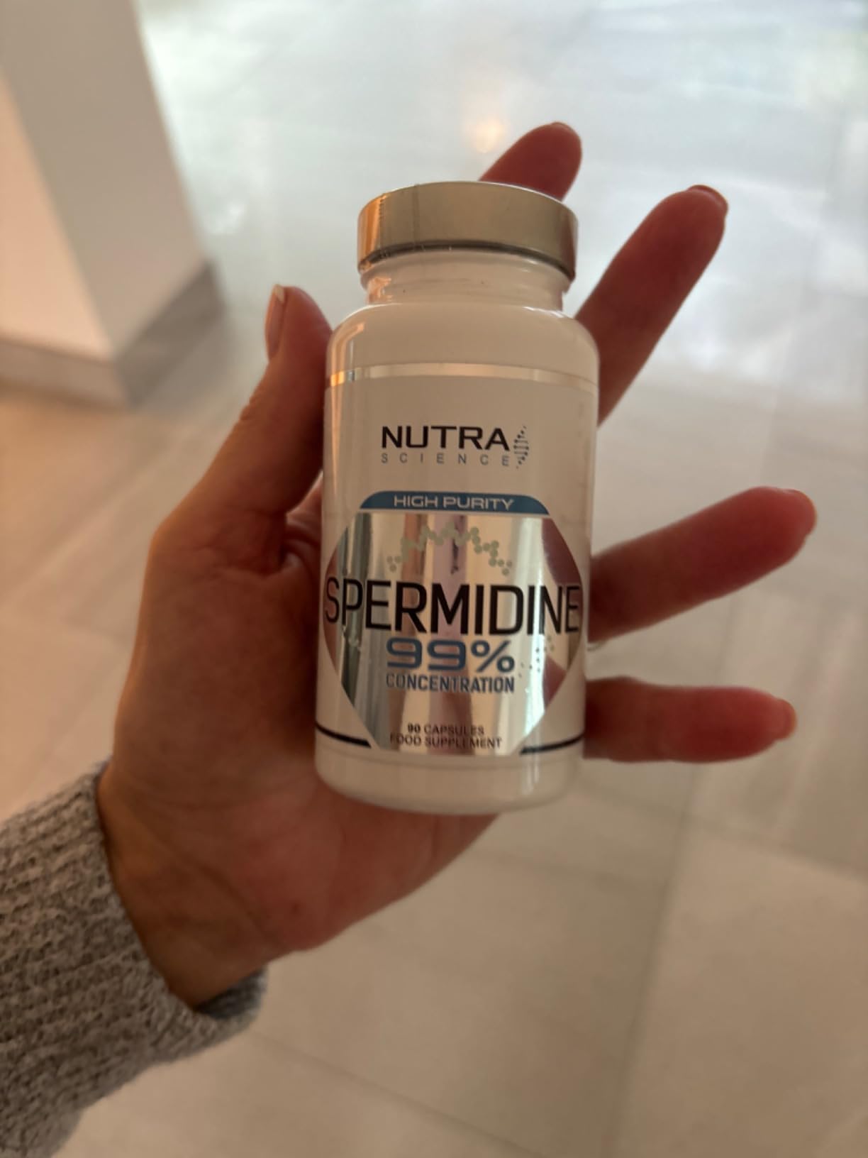 Nutra Science Spermidine 99% Concentration | 100X More Potent Than ...