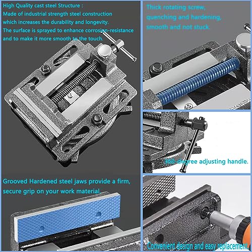 Snapklik.com : 4.2 Quick Release Workbench Industrial Vise Clamp ...